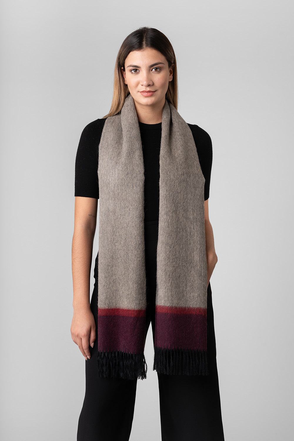 LADY SCARF 104 | GRIS MULTI